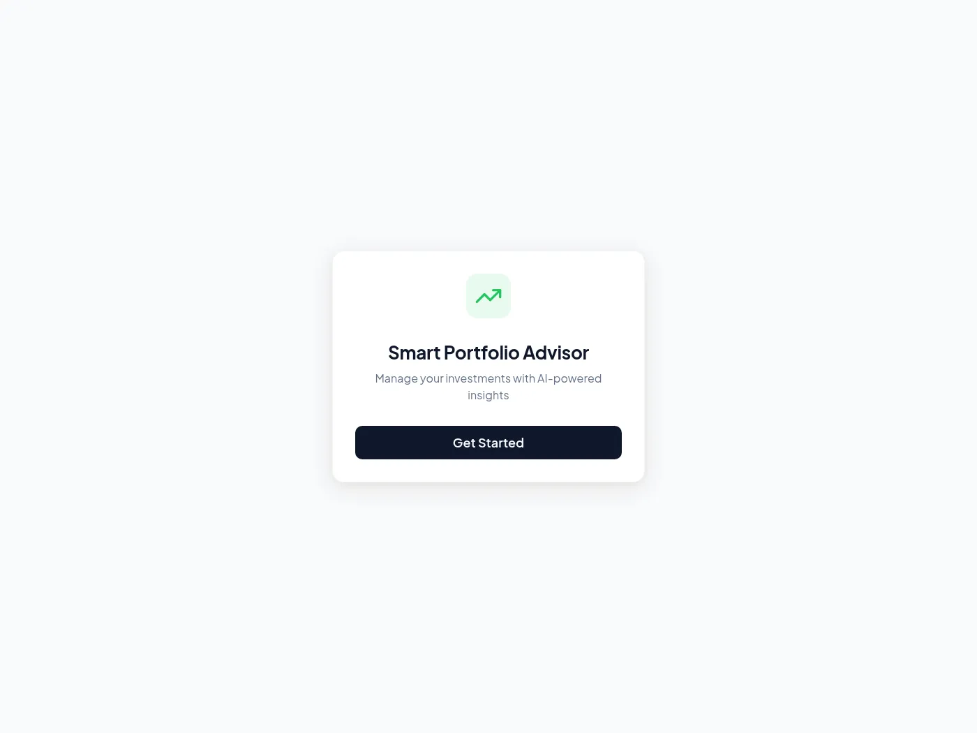 Smart Portfolio Advisor