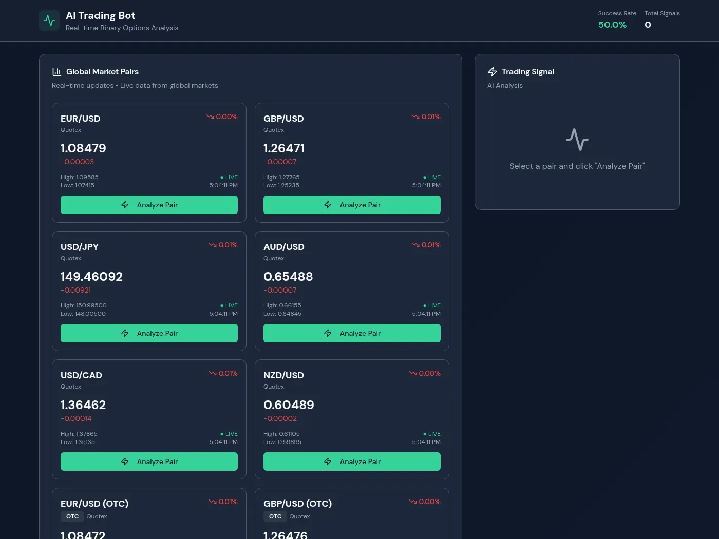 AI-Powered Real-Time Binary Options Tradi (Remix)