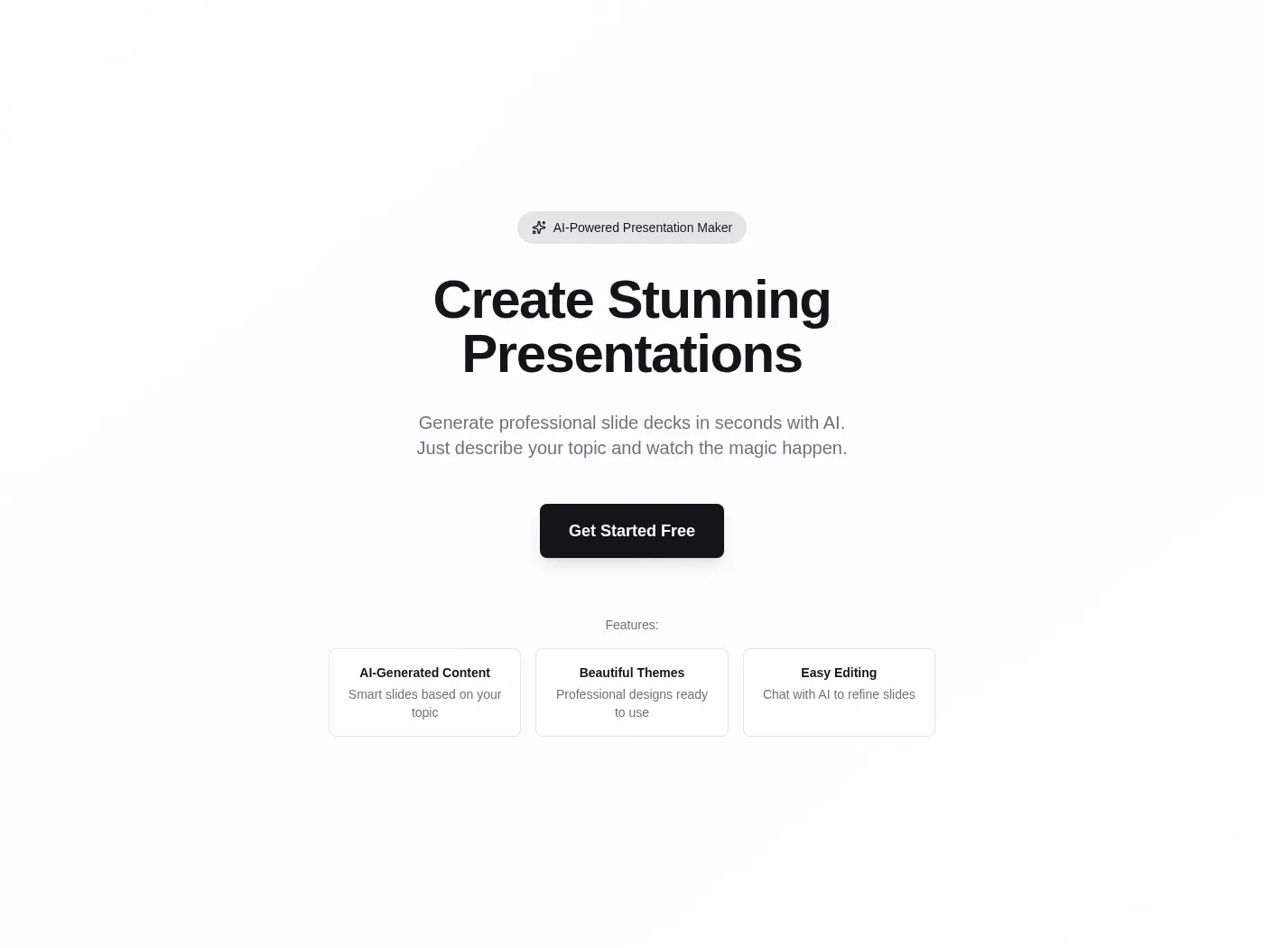 AI PPT Maker