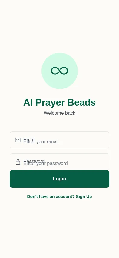 AI Prayer Beads App