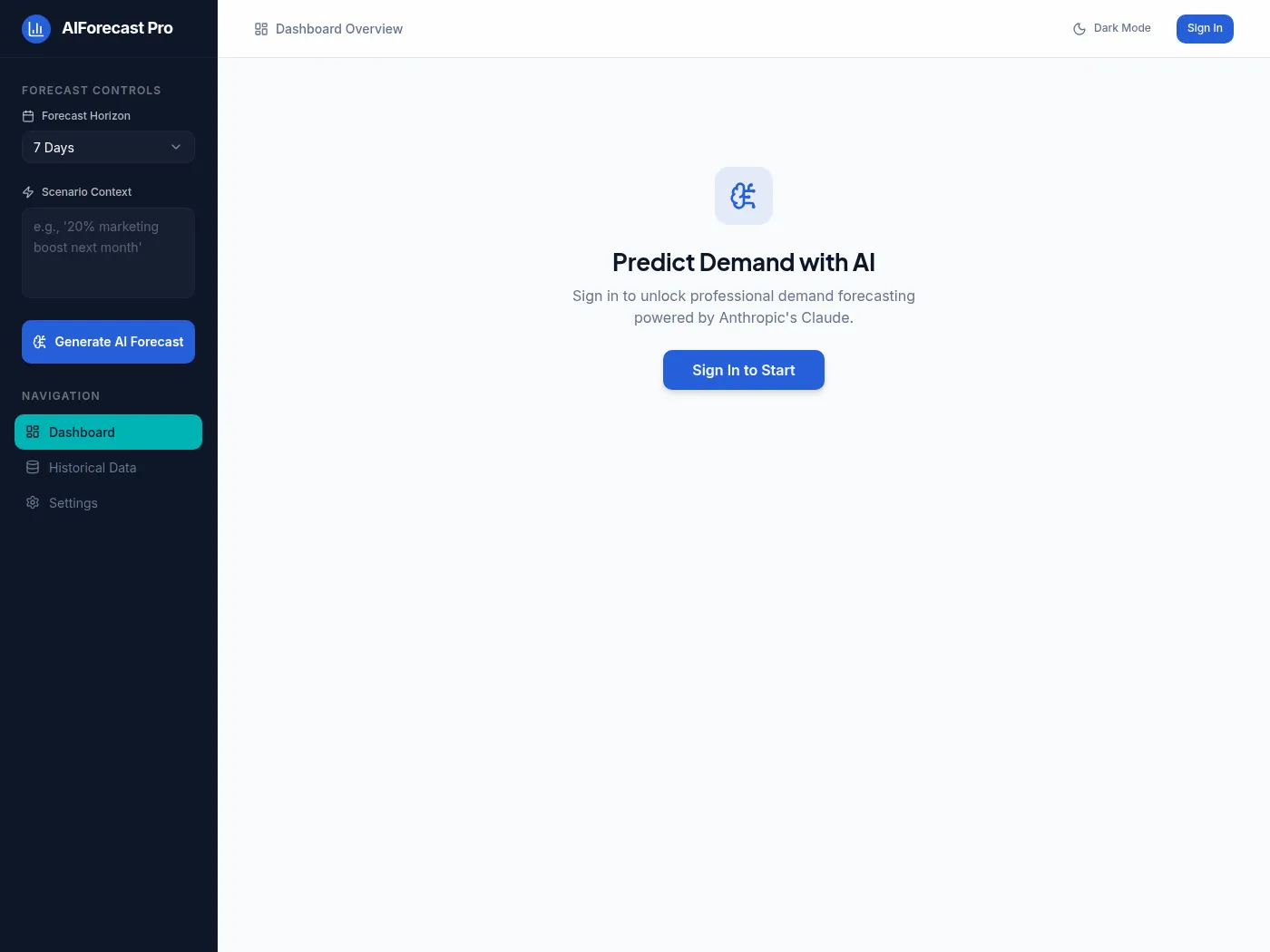 AIForecast Pro