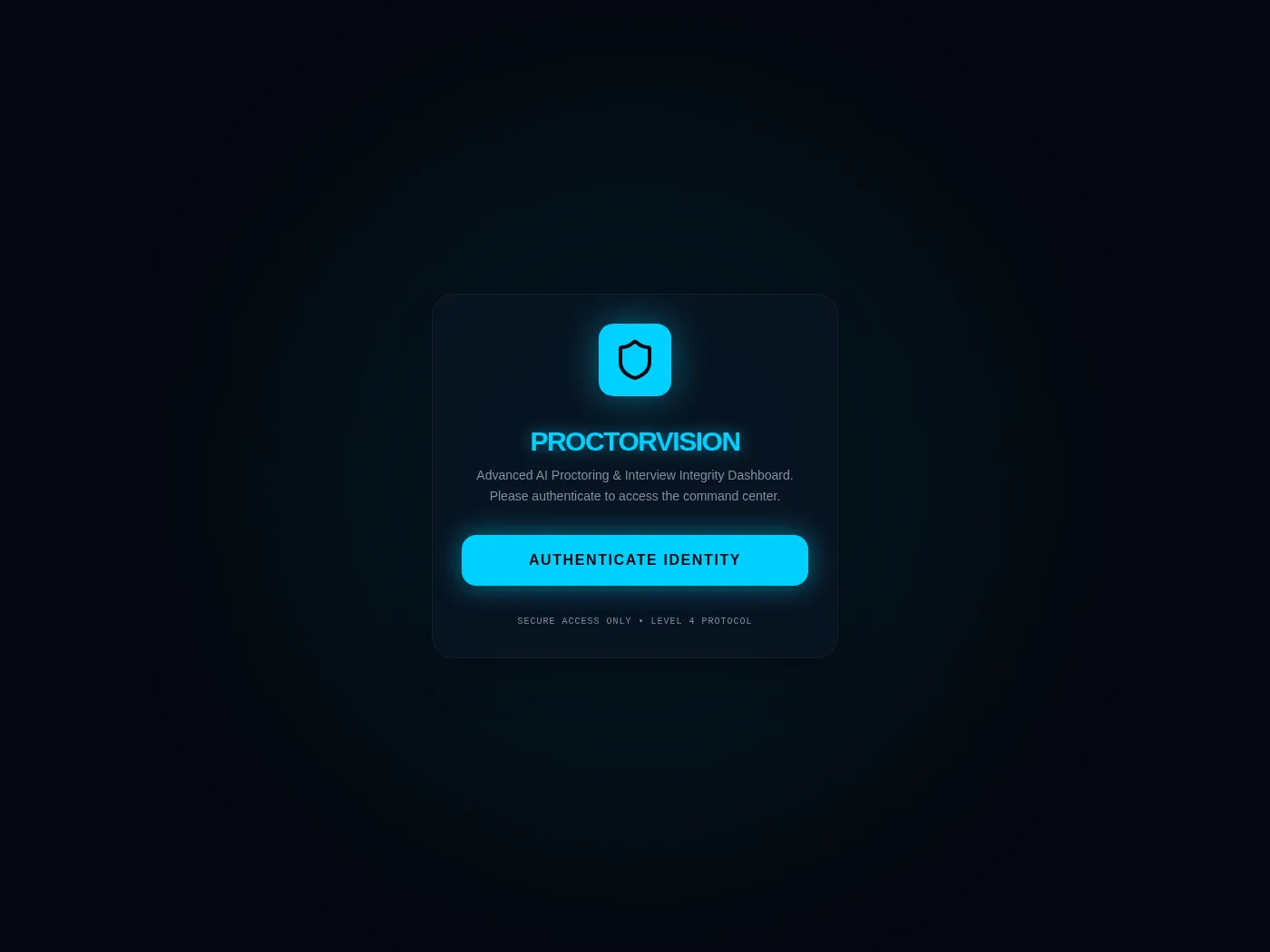 ProctorVision Dashboard