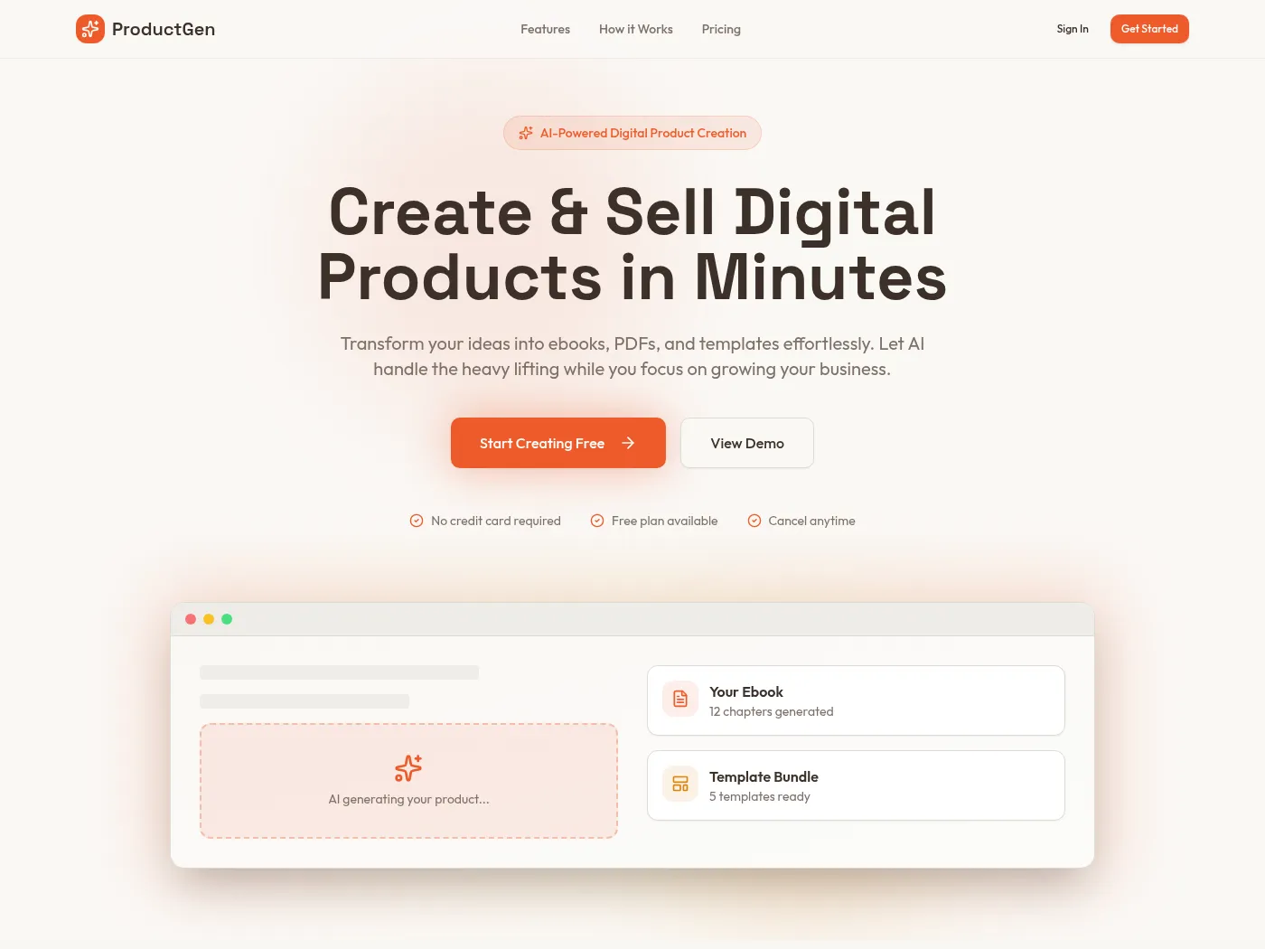 AI Product Generator