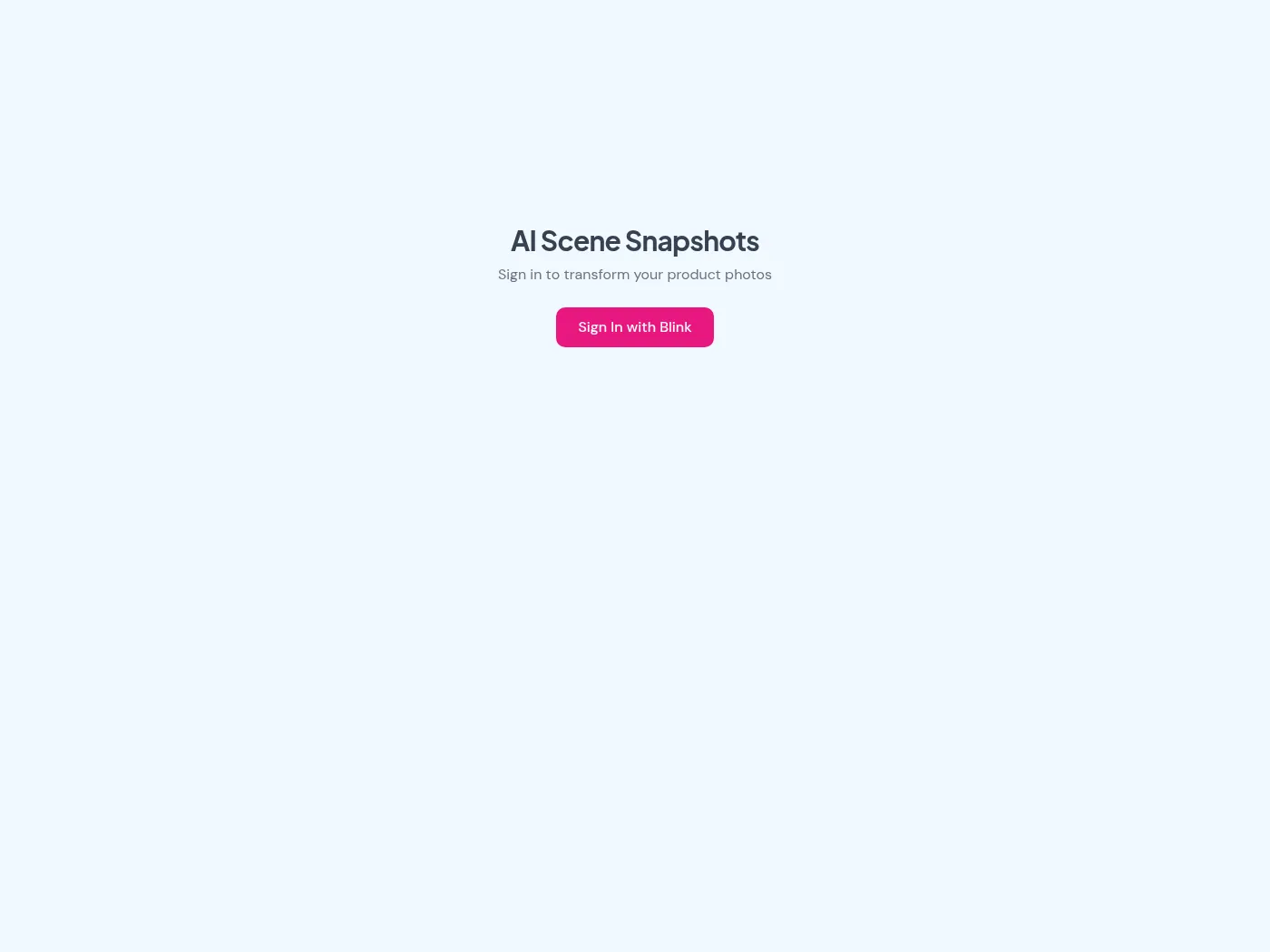 AI Scene Snapshots