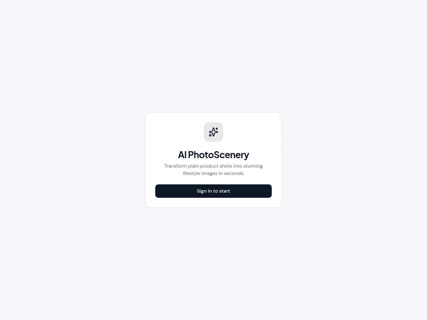 AI PhotoScenery