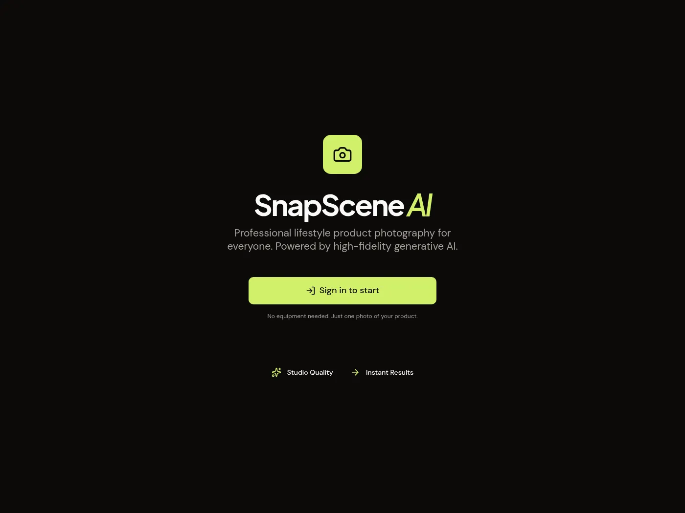 SnapScene AI
