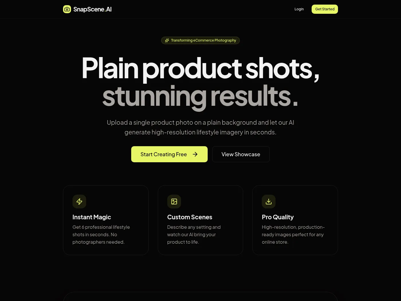 SnapScene AI Studio
