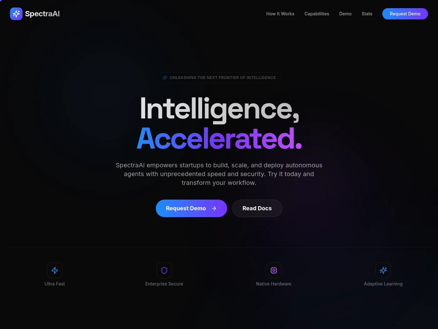 SpectraAI Launch Site