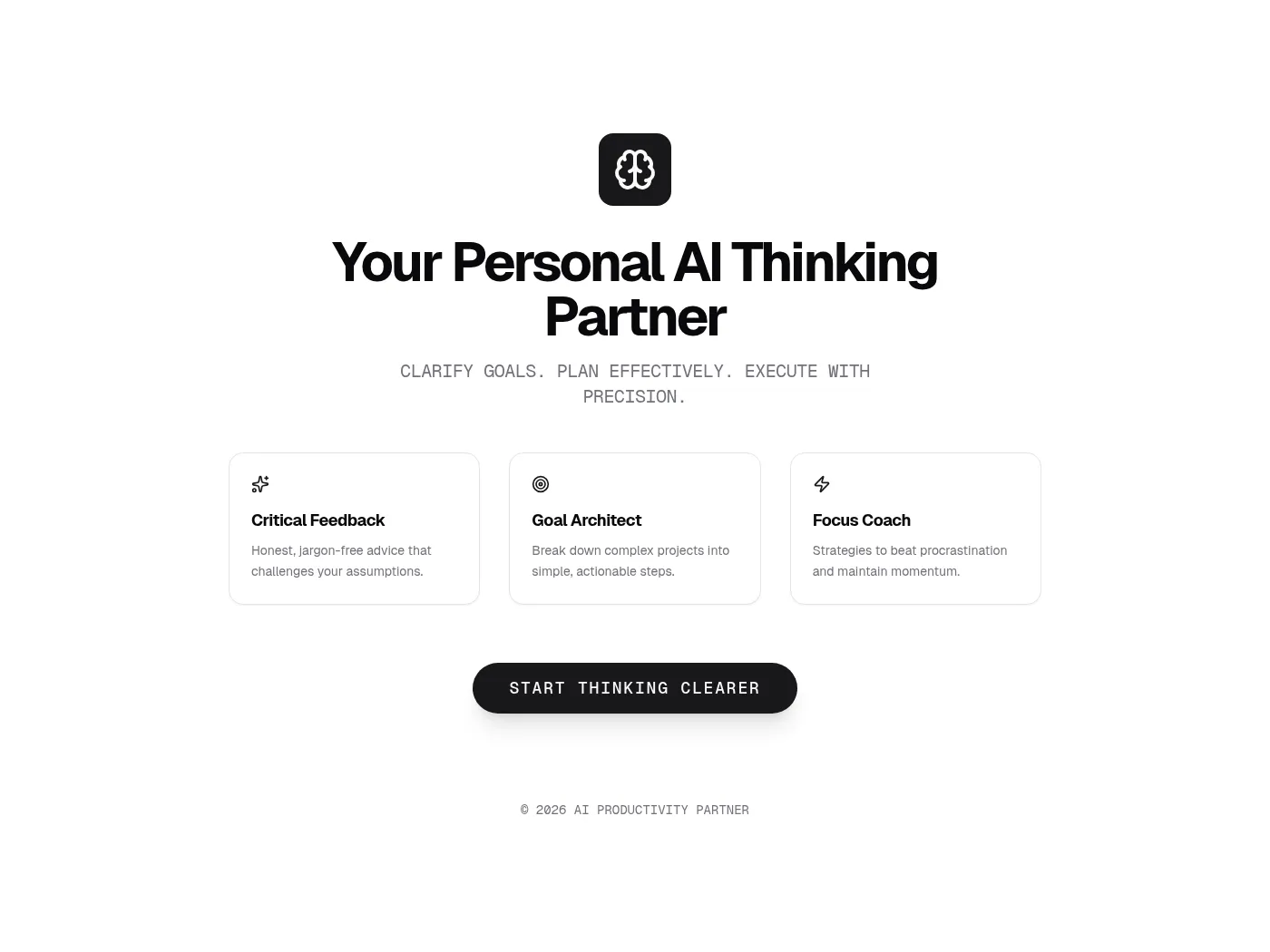 AI Productivity Partner