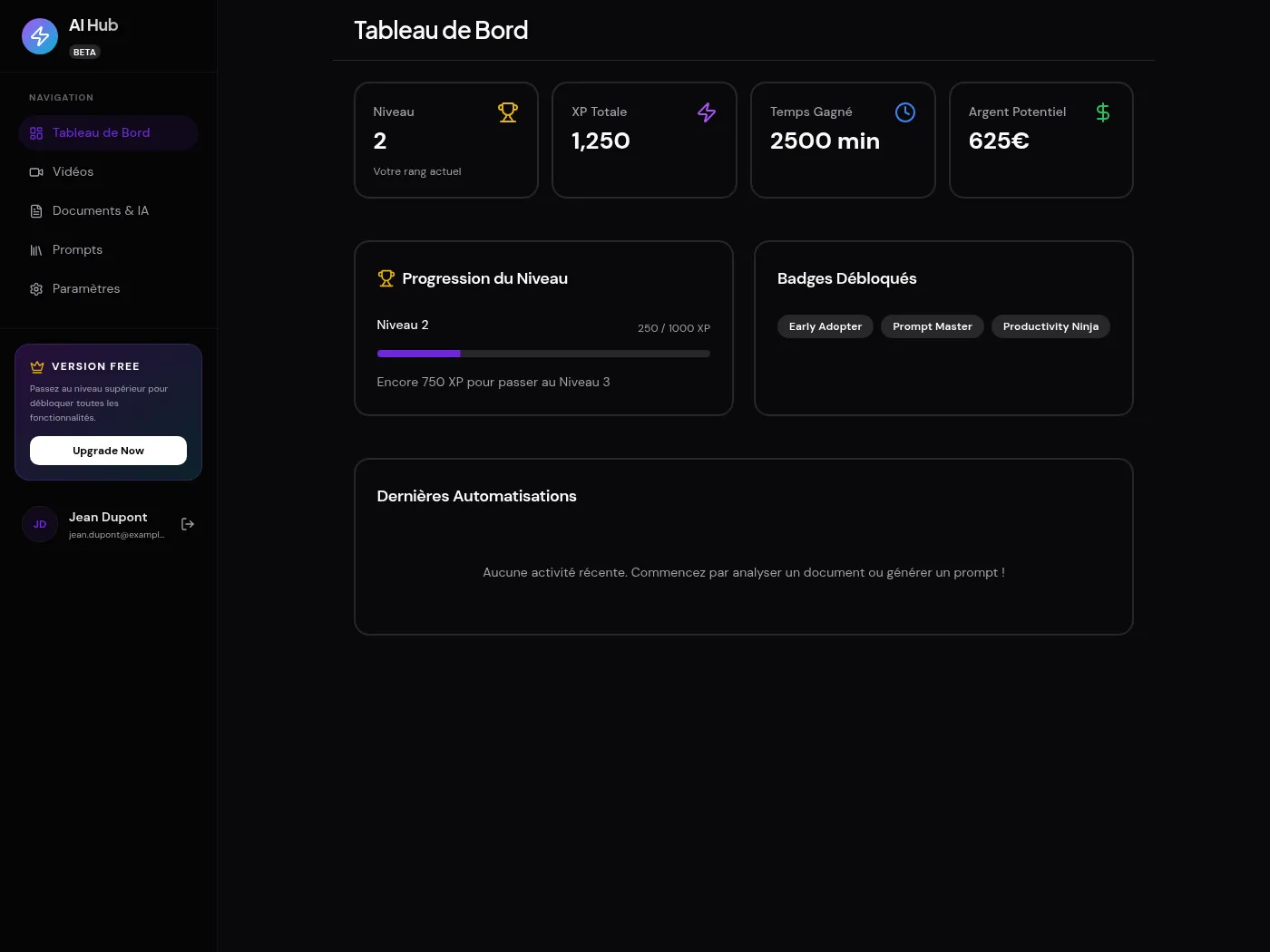 AI Learning Productivity Hub