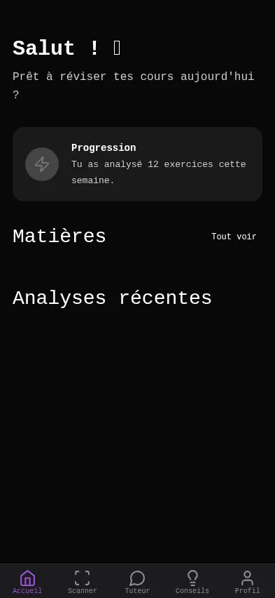 AI Professeur Mobile