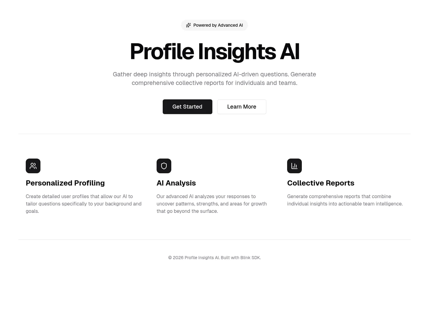 Profile Insights AI