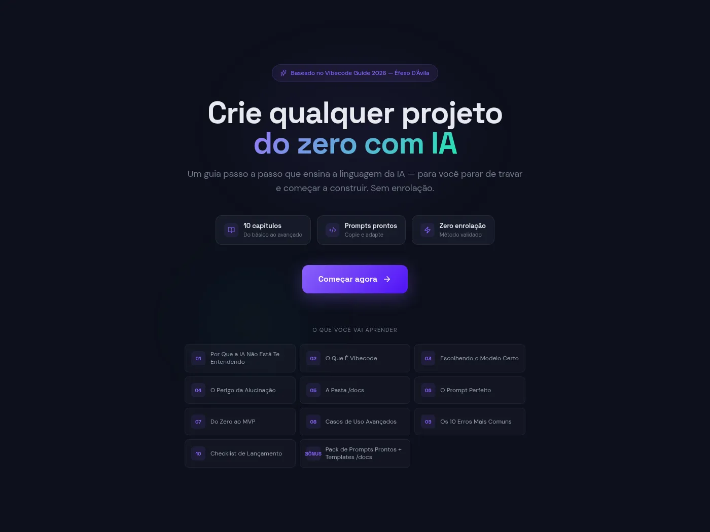 IA Project Kickstart