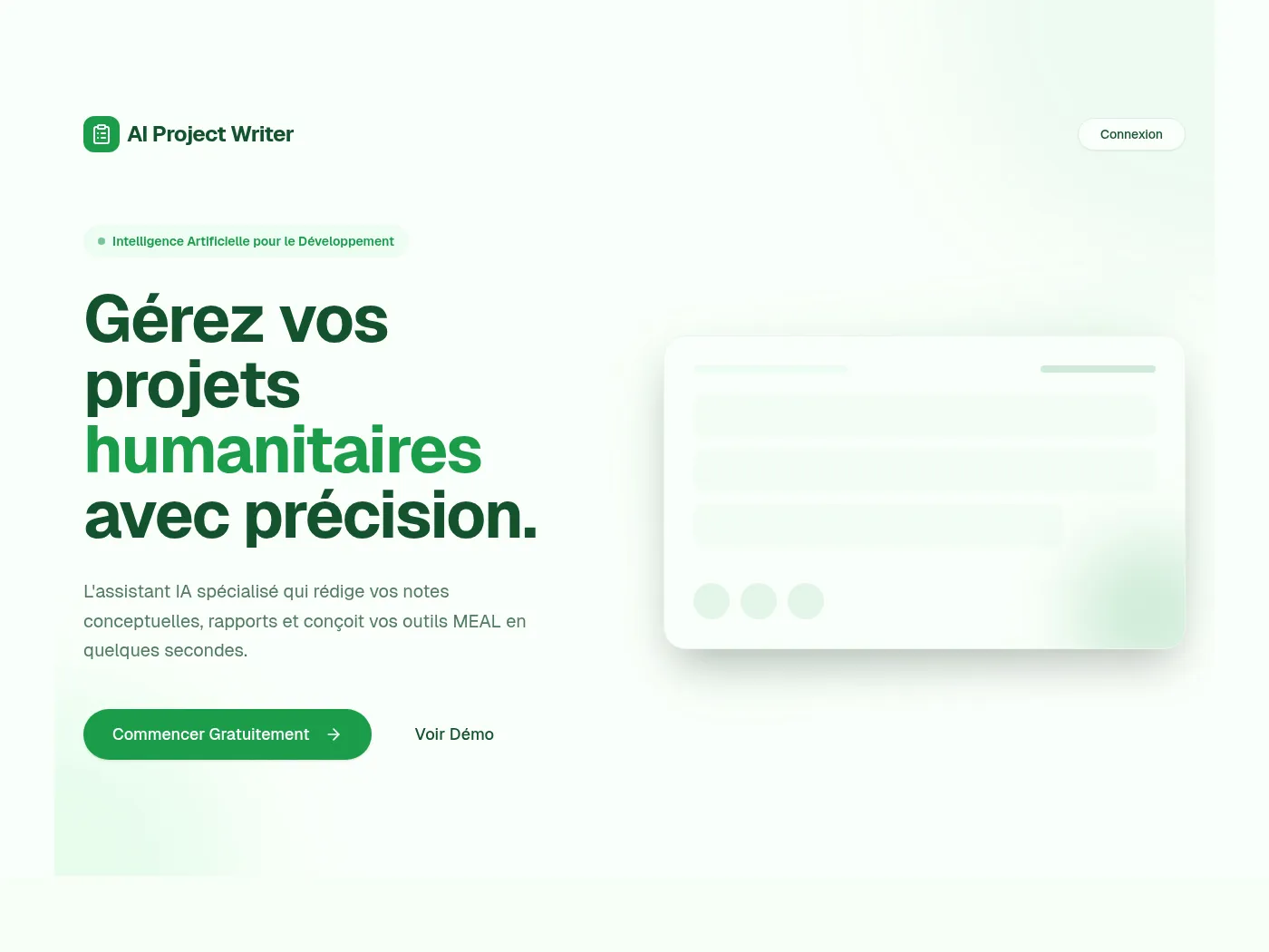 AI Project Writer