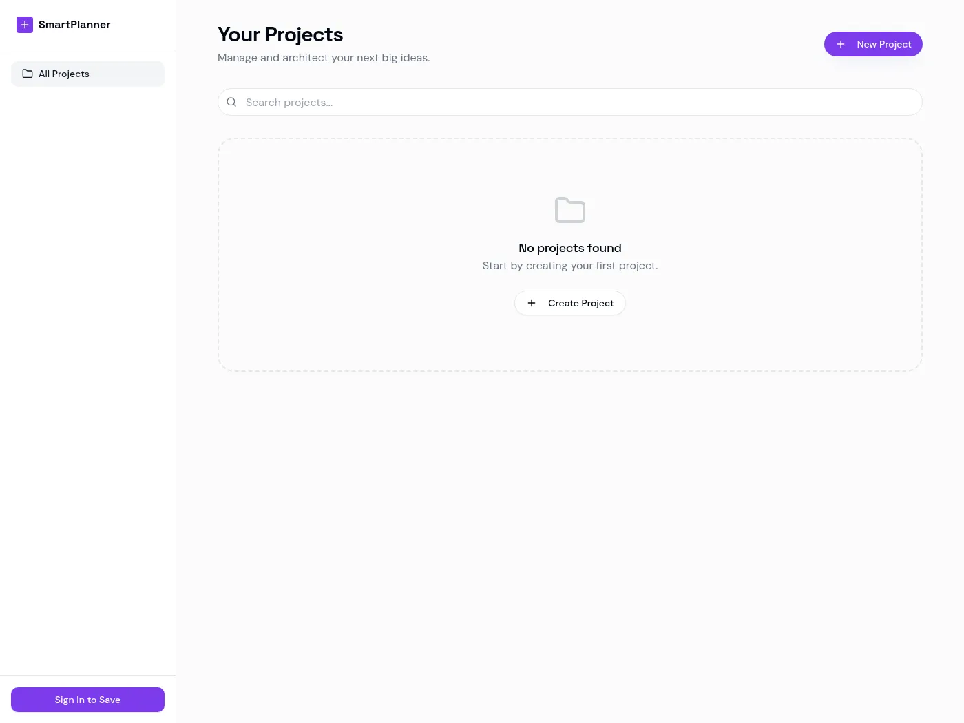 Smart Project Planner