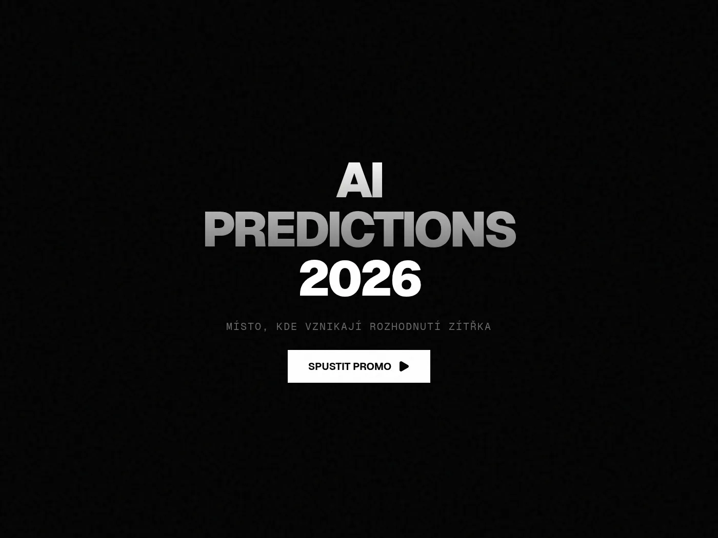 AI Predictions Promo Video