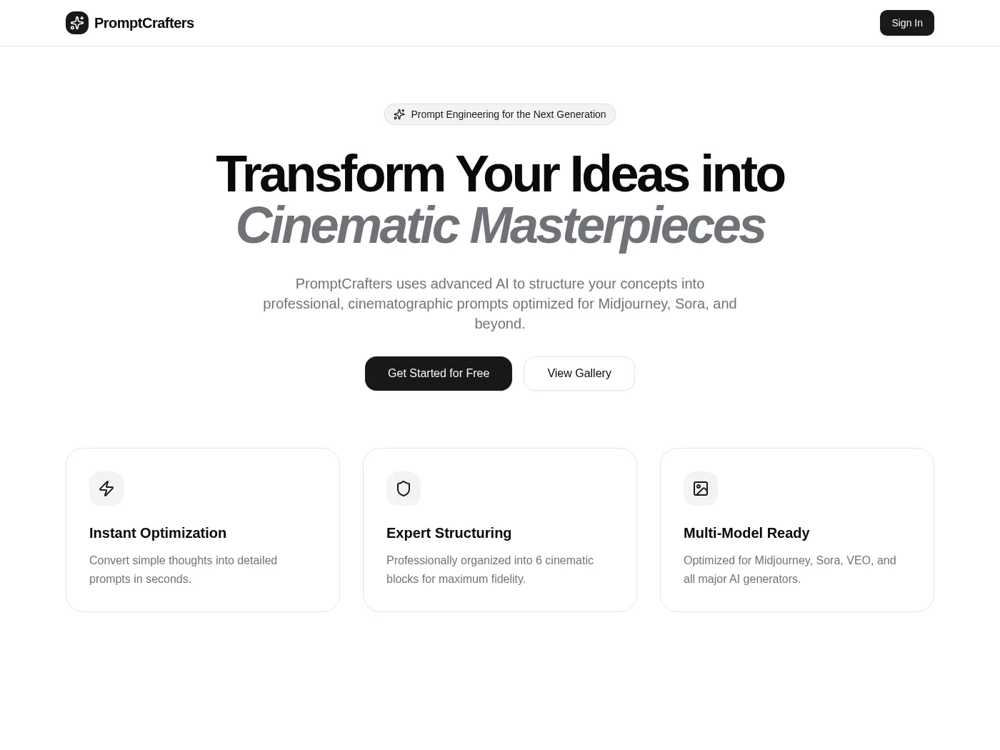PromptCrafters