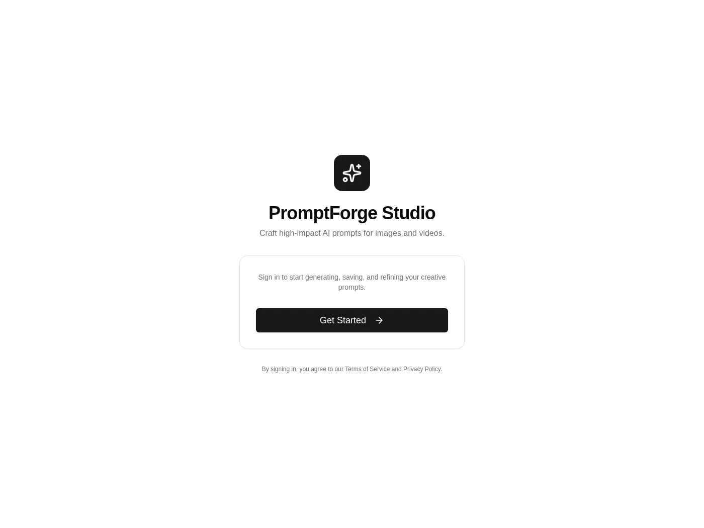 PromptForge Studio