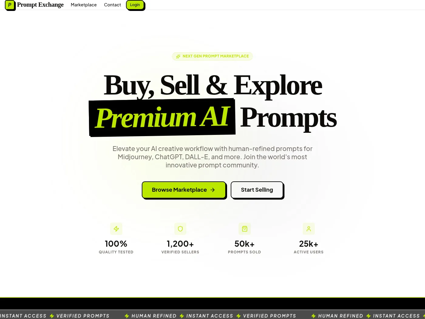 Prompt Exchange Hub