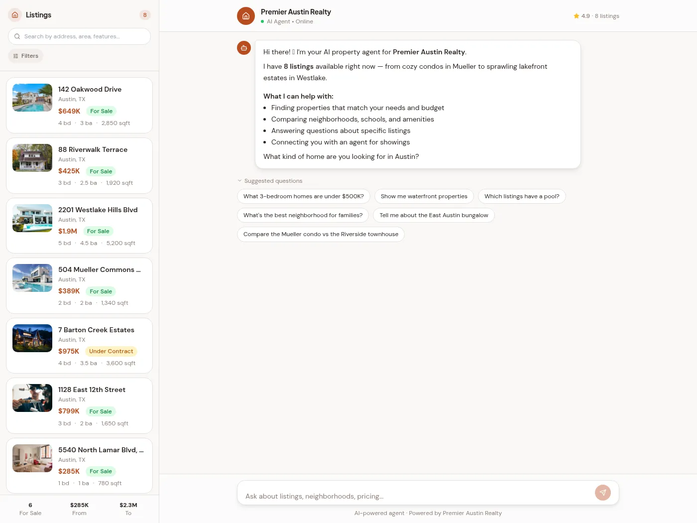 AI Property Agent