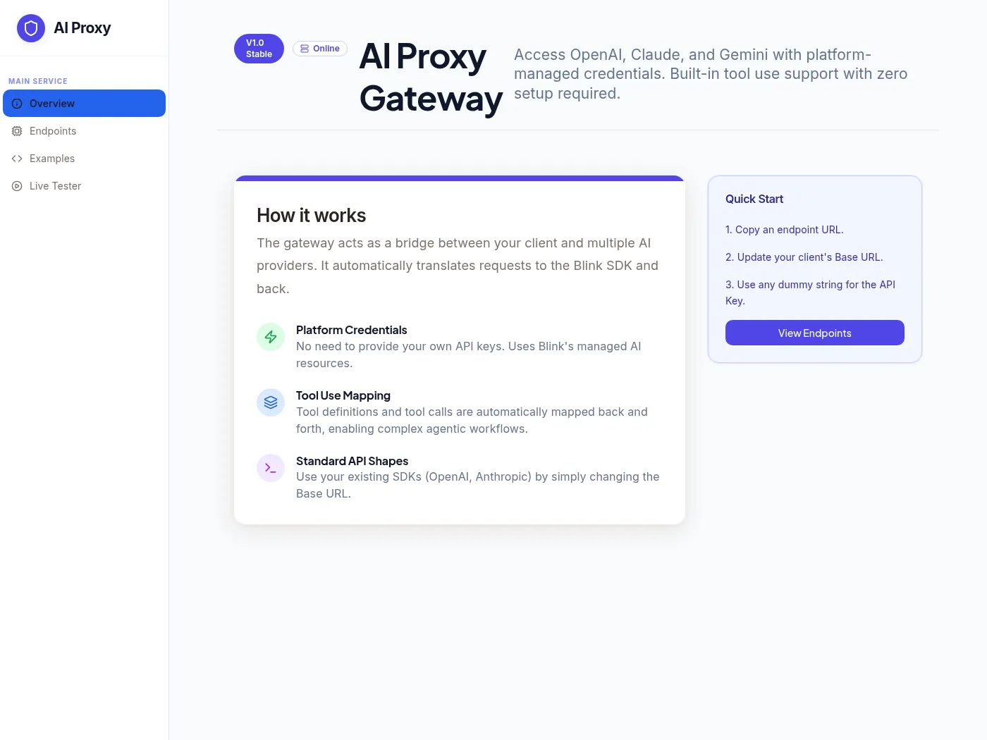 AI Proxy Gateway