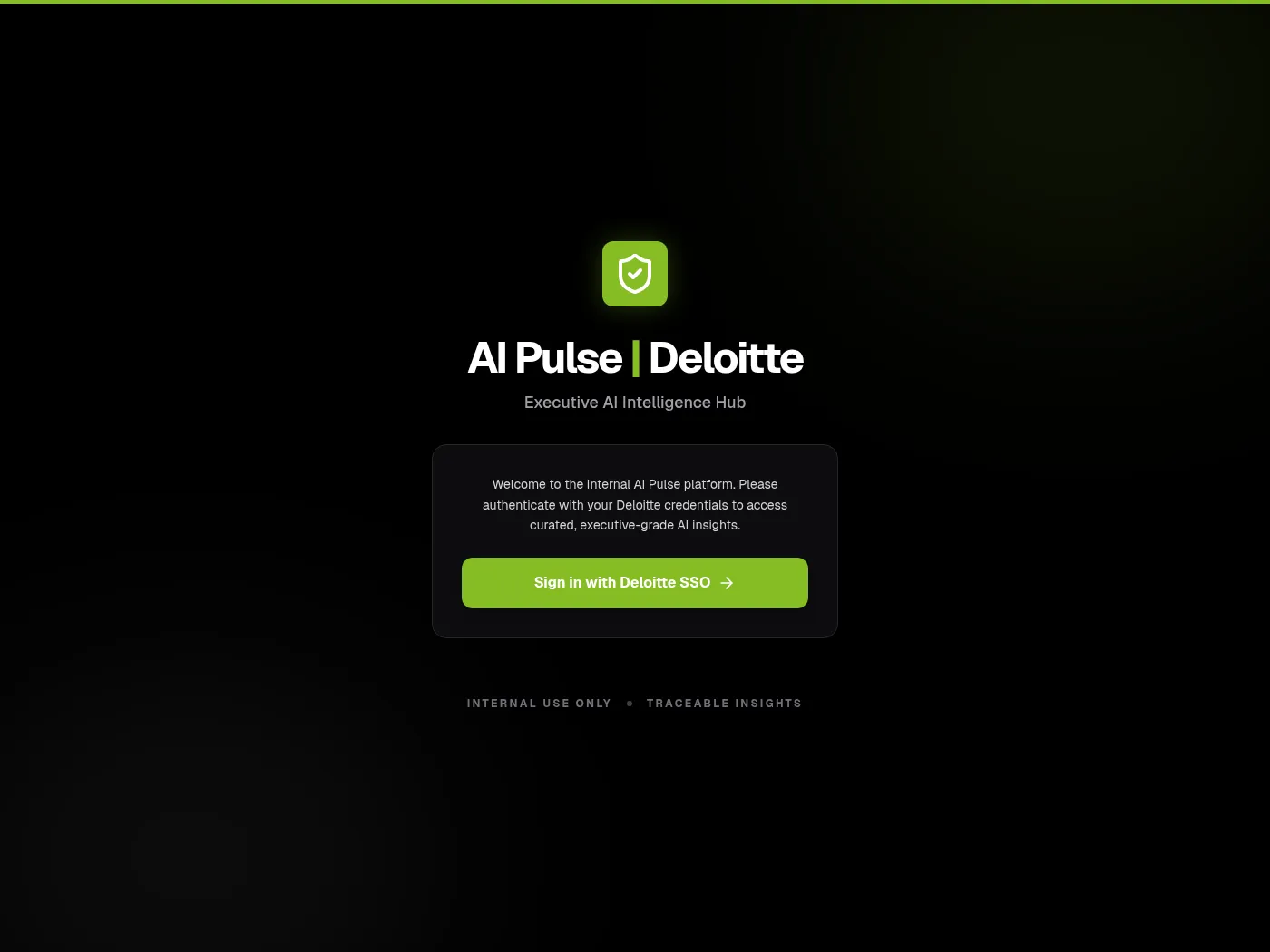 AI Pulse Executive Hub