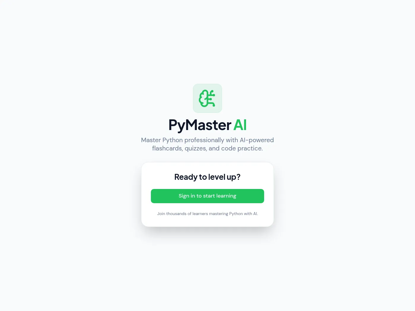 PyMaster AI Study App