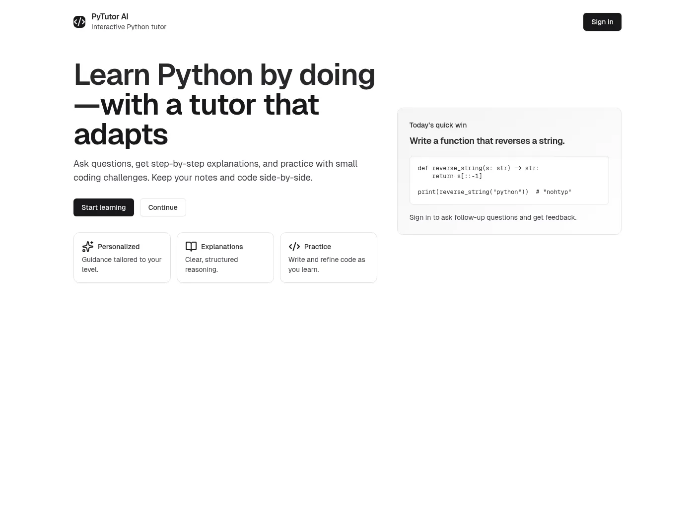 PyTutor AI