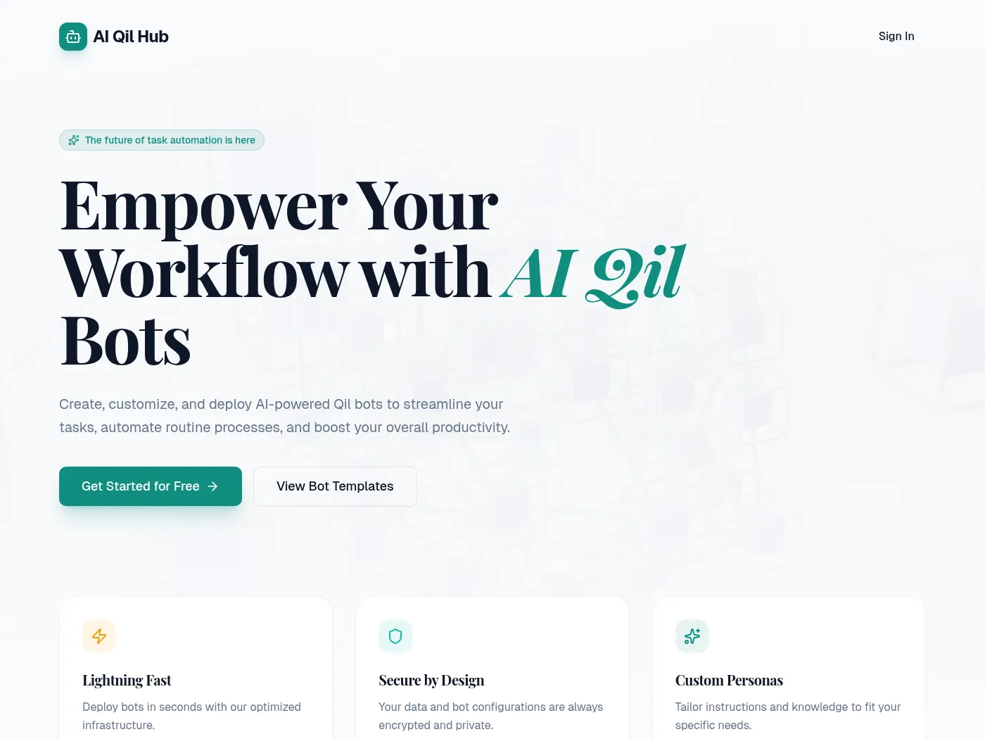 AI Qil Hub