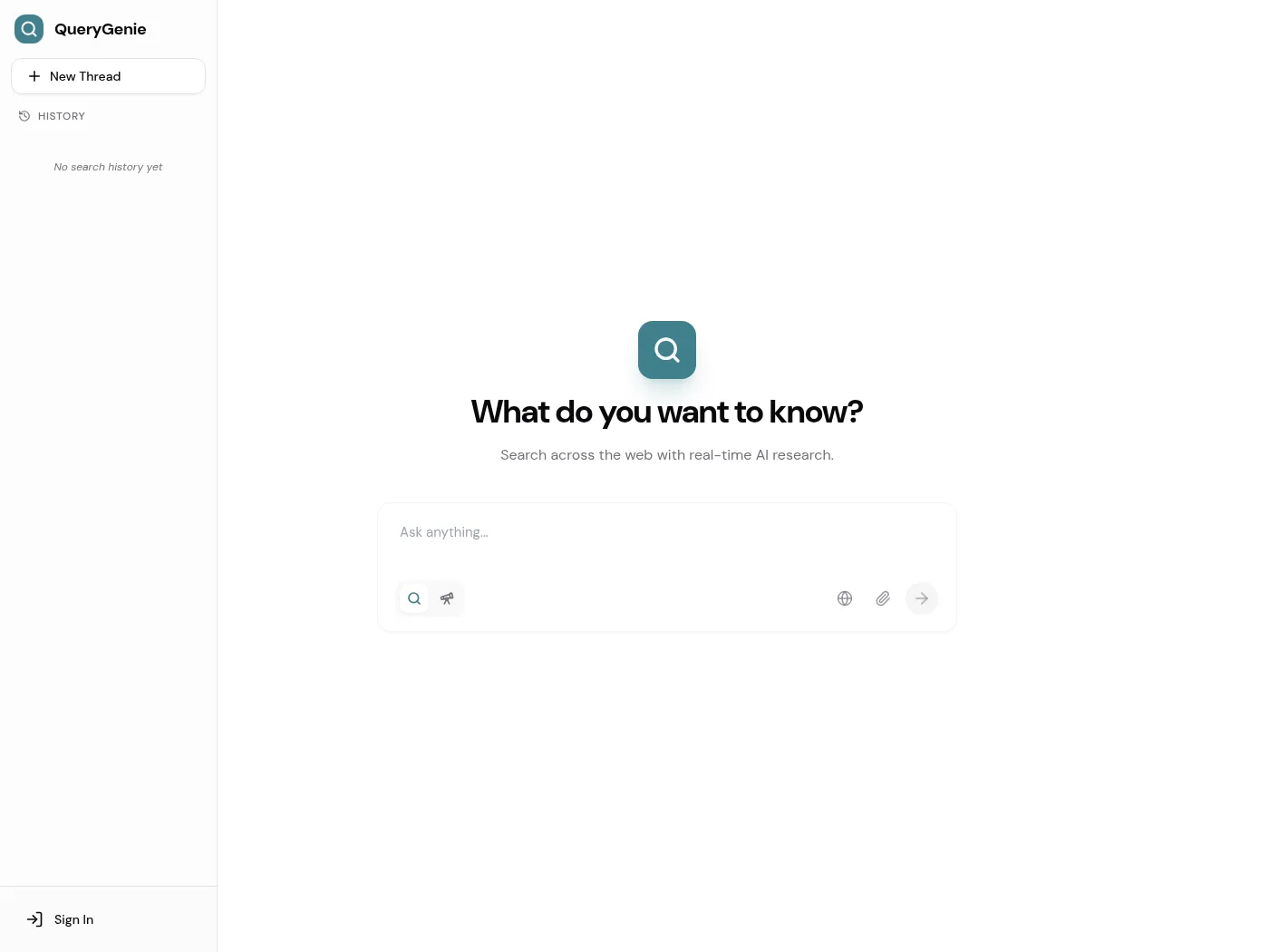 QueryGenie AI Assistant