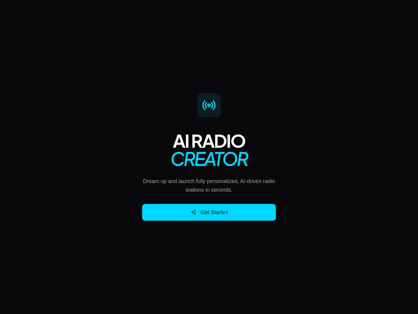 AI Radio Creator