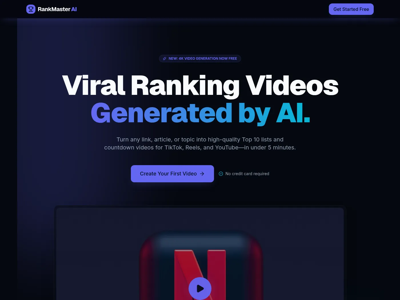 RankMaster AI Studio