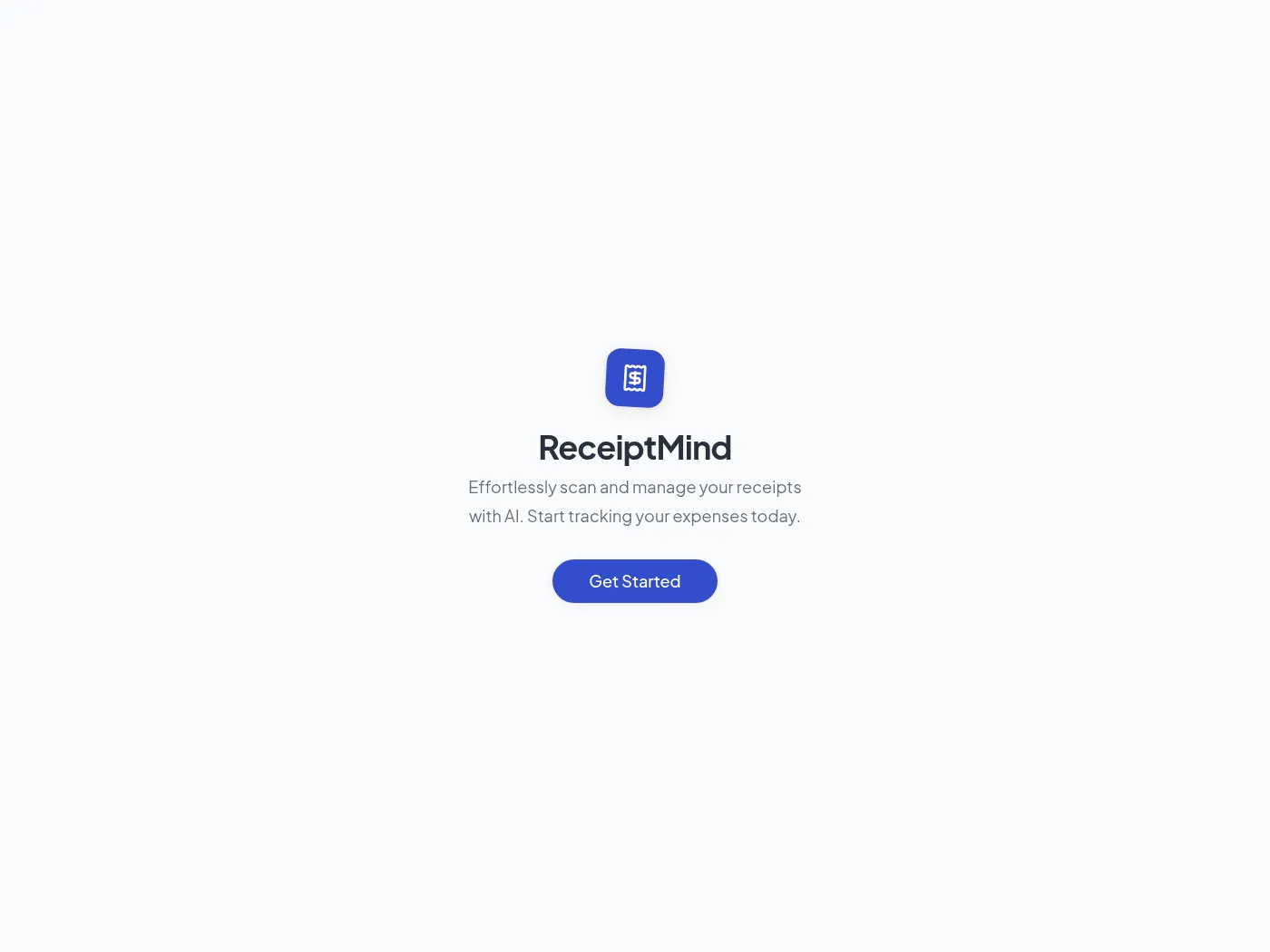 AI Receipt Scanner