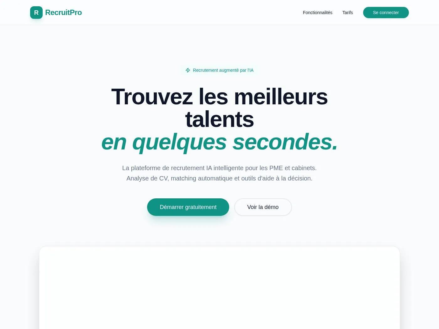 AI Recruiter Pro