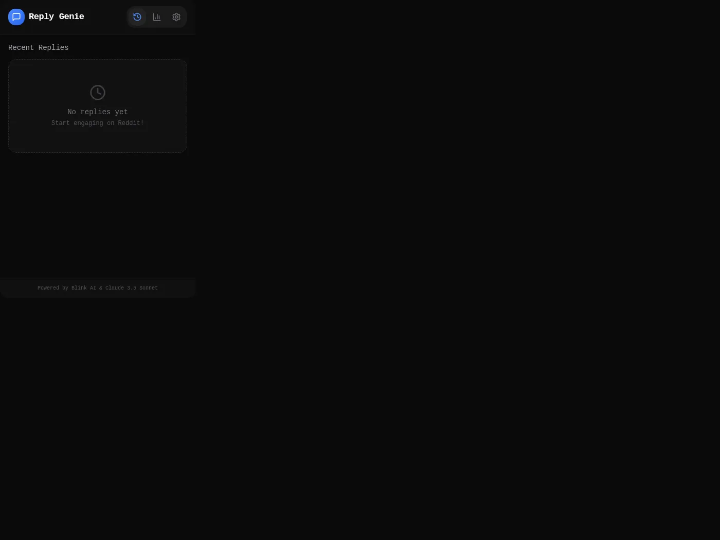 Reddit AI Reply Genie