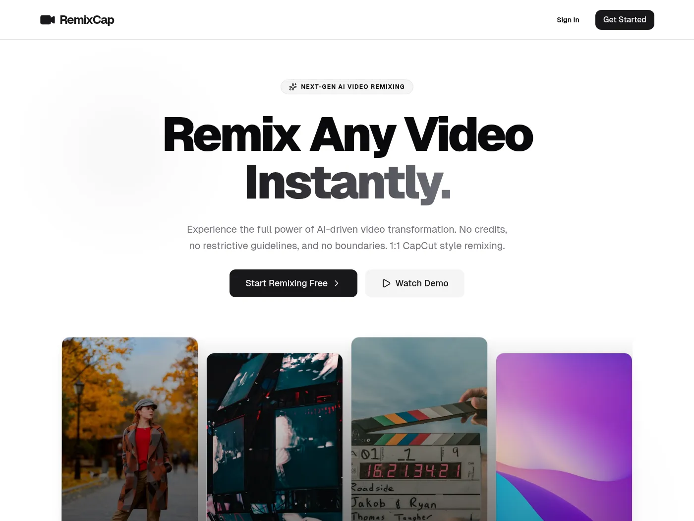 RemixCap Studio
