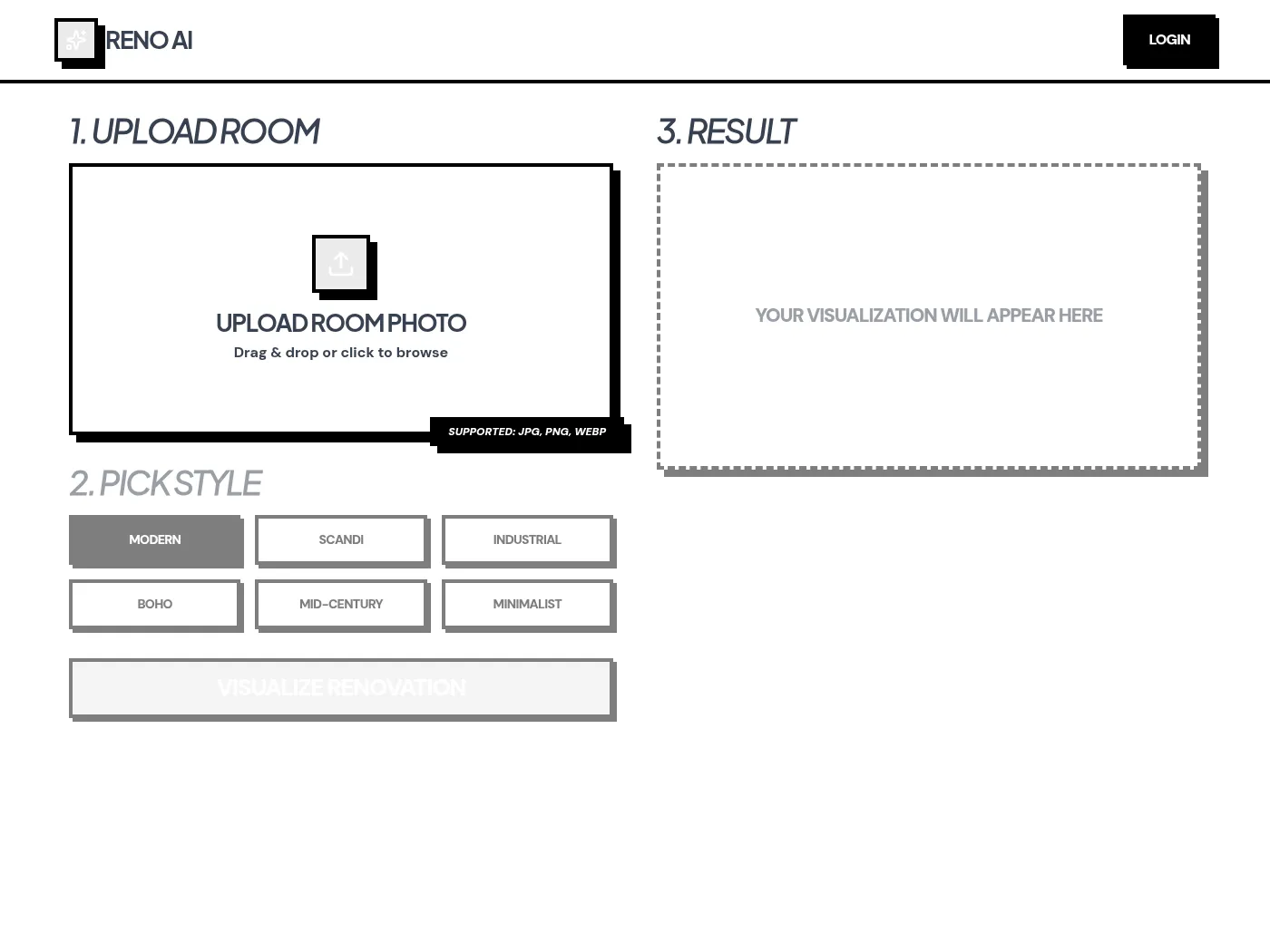 AI Home Reno Visualizer