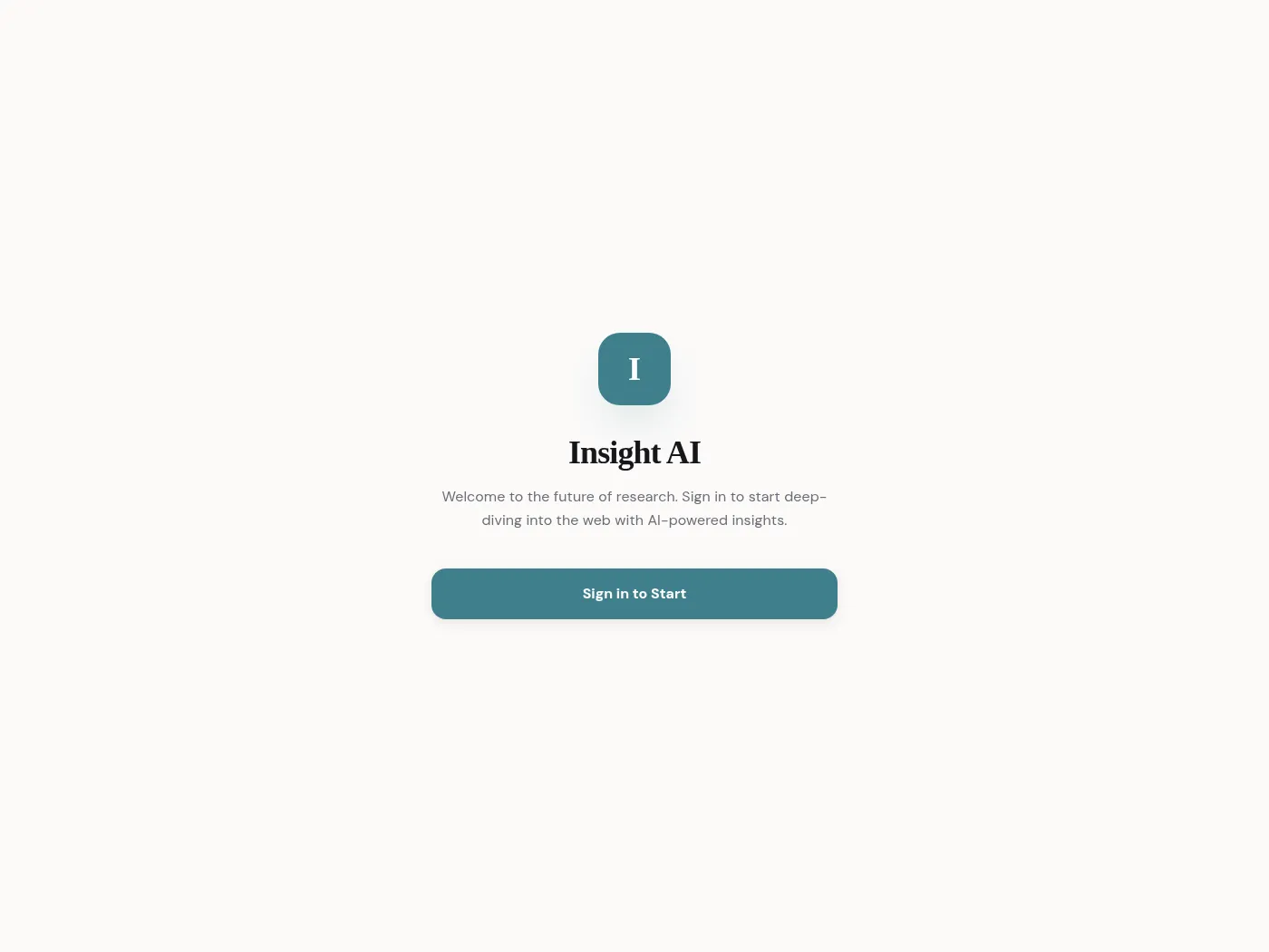 Insight AI Research Assistant