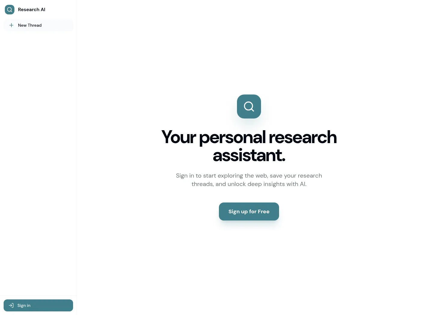 AI Research Assistant
