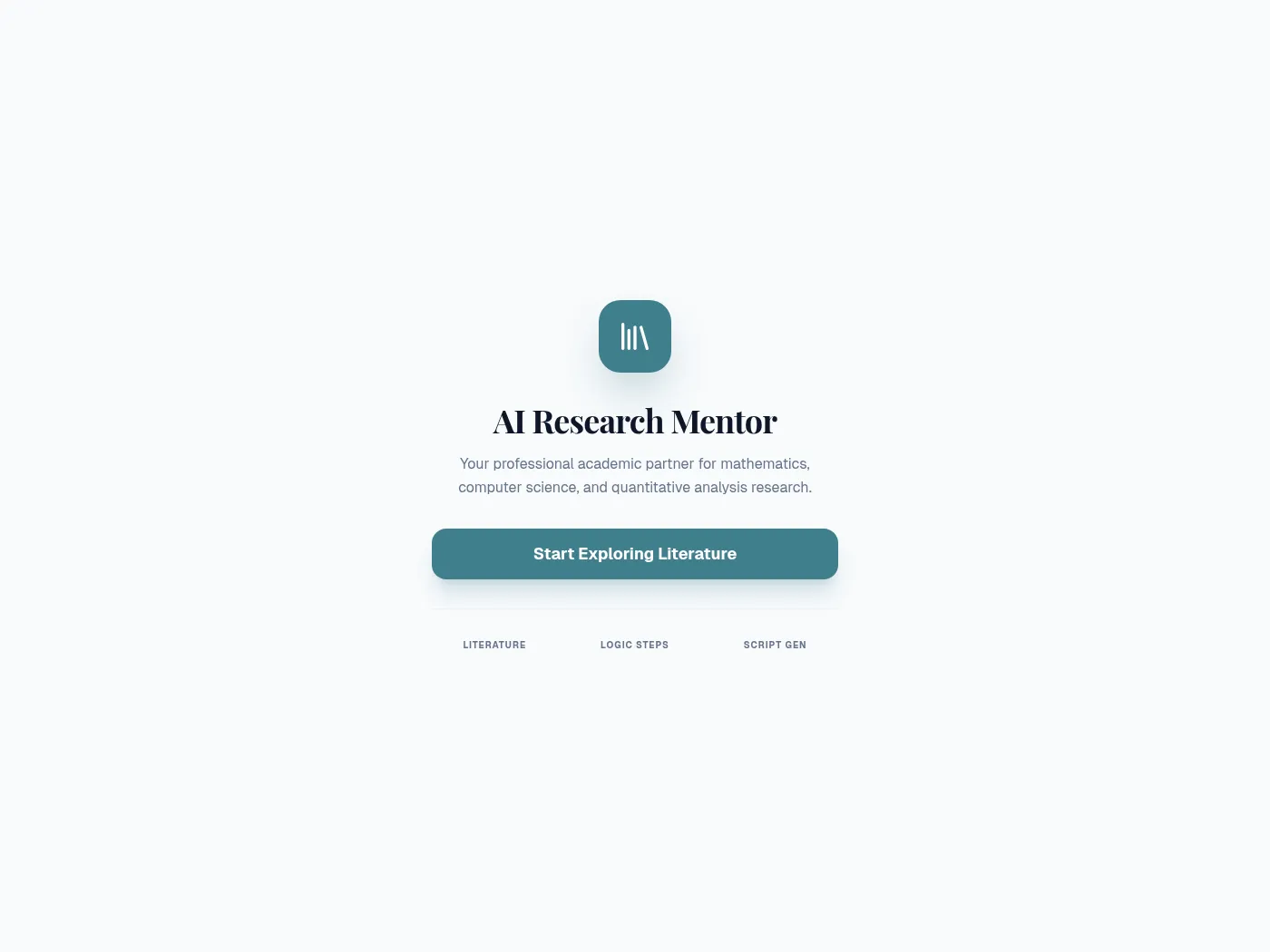 AI Research Mentor