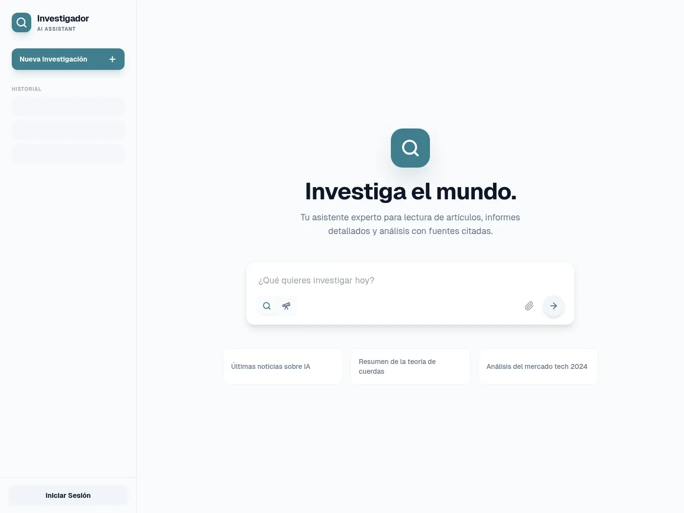 Researcher AI Assistant