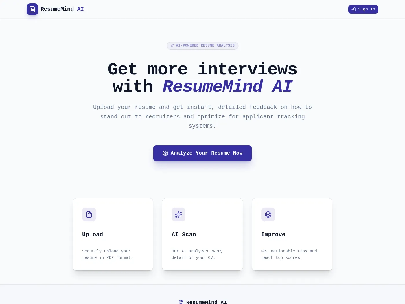 AI Resume Analyzer