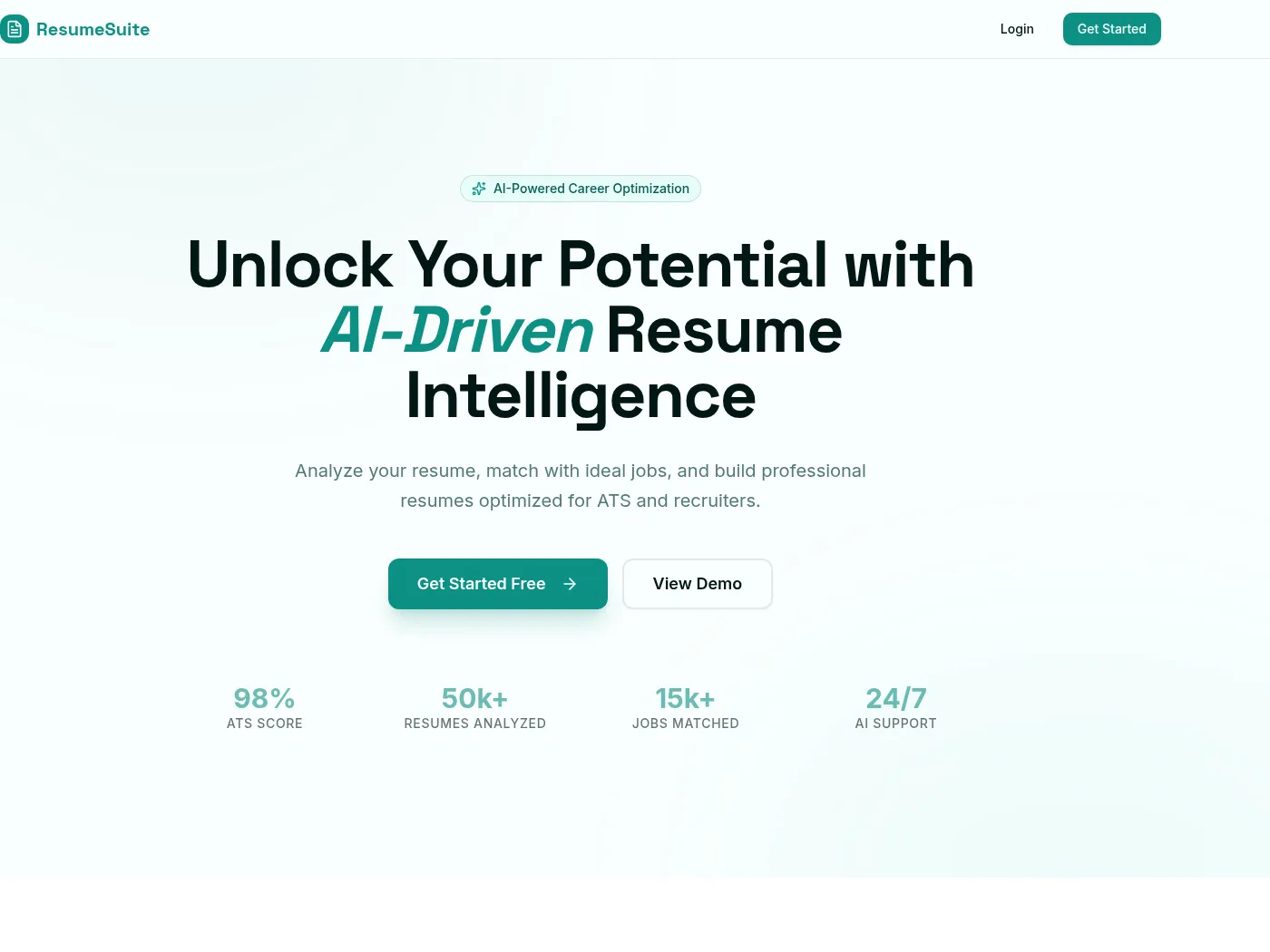 AI Resume Suite