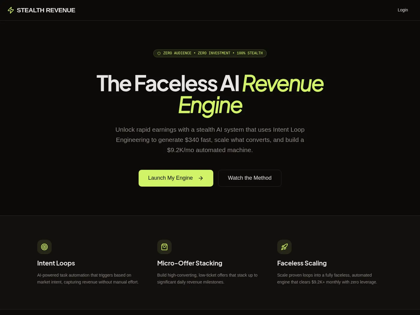 Stealth AI Revenue Engine
