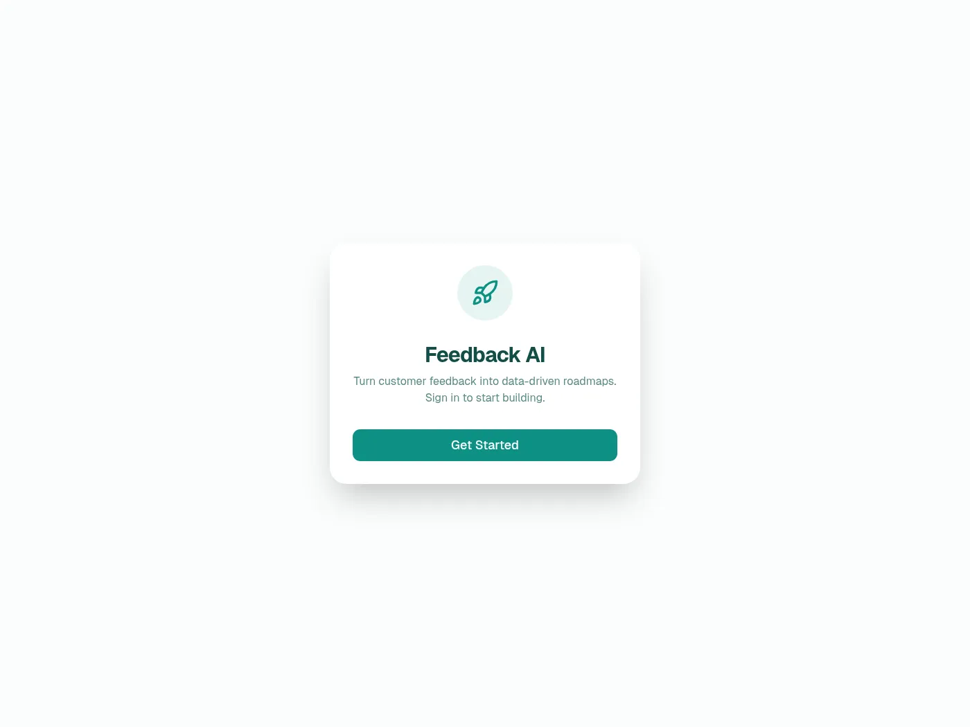 Feedback Roadmap AI