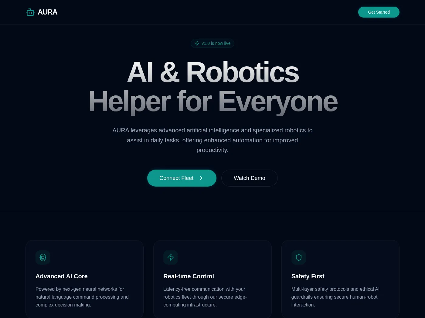 AI Robotics Helper