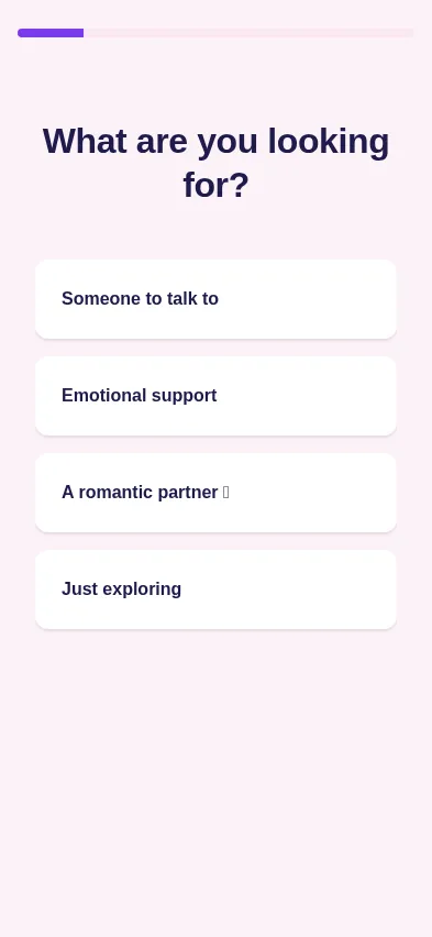 AI Romantic Companion
