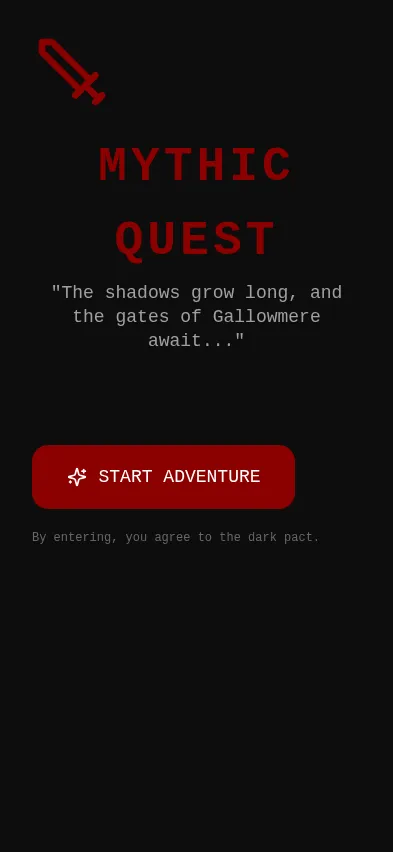 Mythic Quest AI RPG