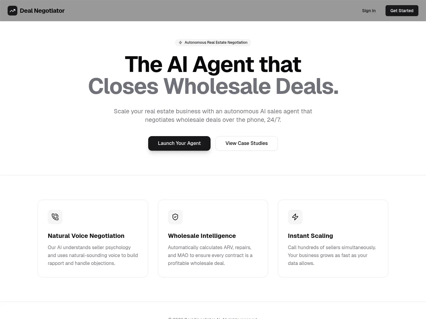 AI Deal Negotiator