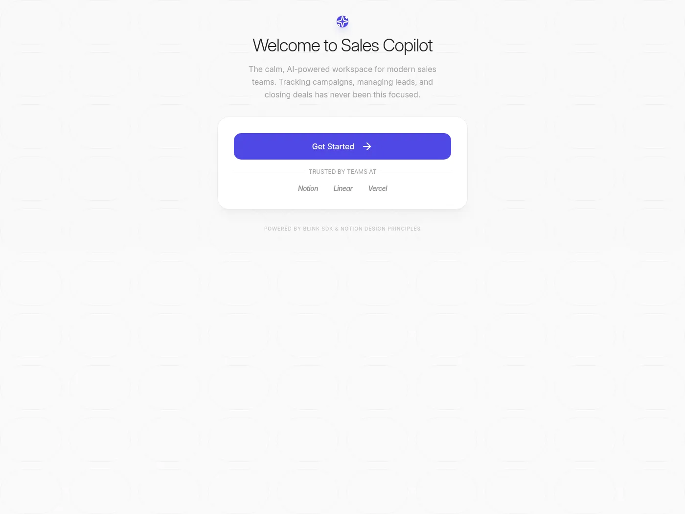AI Sales Copilot Dashboard